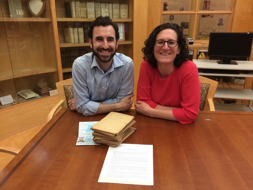 The HS/HSL Receives 1936 Class Notes Gift | HSHSL Updates