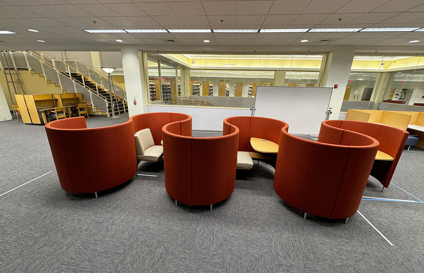 New Study Space on Third Floor | HSHSL Updates